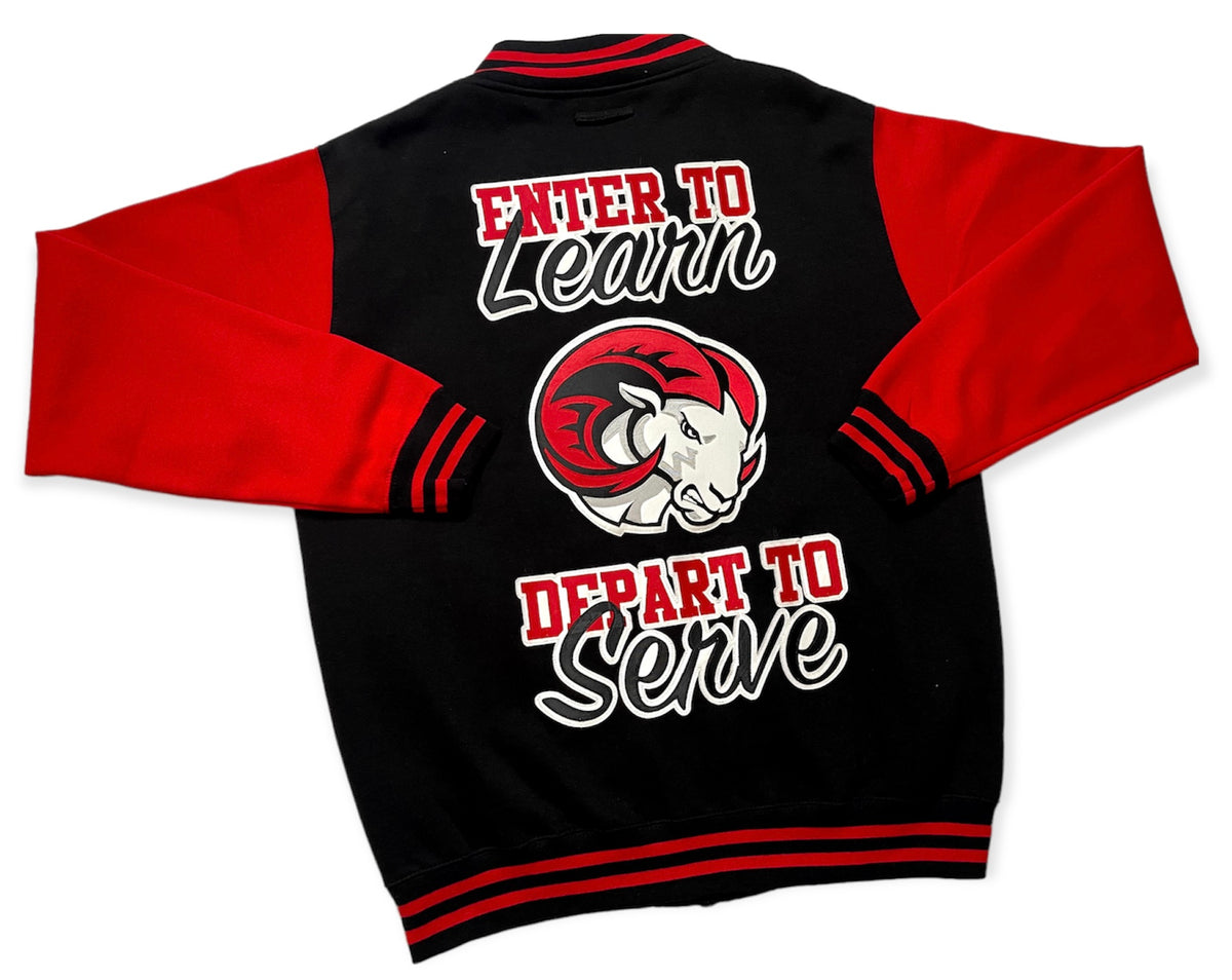 WSSU "Enter To Learn" Lightweight Letterman Jacket – Alumni House Apparel